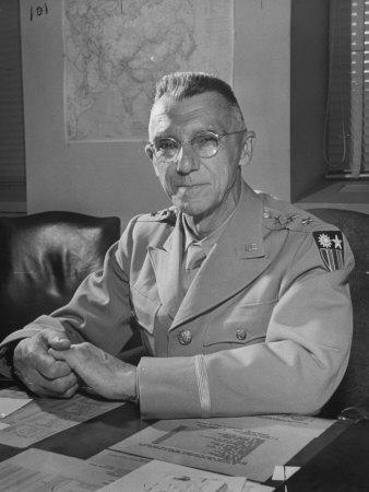 'General Joseph W. Stilwell Posing for a Portrait' Photographic Print ...
