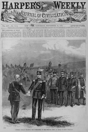 'General Reilly Bearing the Surrender of the French Army at Sedan the ...