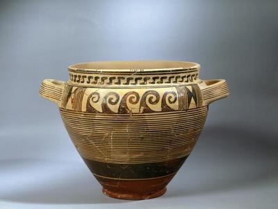 'Geometric Protocorinthian Krater,8th Century BC, Ancient Greece ...