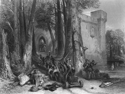 'Siege of Lathom House' Art Print - George Cattermole | Art.com