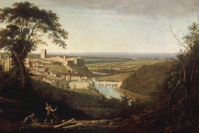'Landscape with View of Richmond Castle' Giclee Print - George Cuitt ...