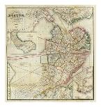 'Boston Map, 1722' Giclee Print - George G. Smith | Art.com