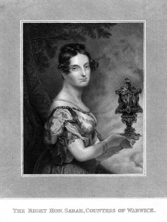 'Sarah Countess Warwick' Art Print - George Hayter | Art.com