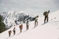 'Skiers on the Slopes of Sun Valley Ski Resort, Idaho, April 22, 1947 ...