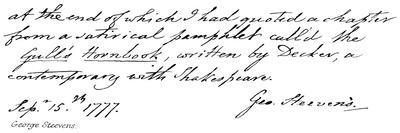 'George Steevens' Giclee Print | Art.com