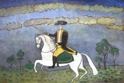 'George Washington on Horseback' Giclee Print | Art.com