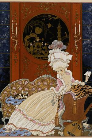 'Love Letter' Giclee Print - Georges Barbier | Art.com