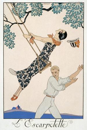 'The Swing, 1923' Giclee Print - Georges Barbier | Art.com