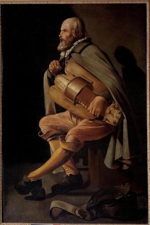 Painting by Georges De La Tour (1593-1652), 17Th Century. Nancy, Musee ...