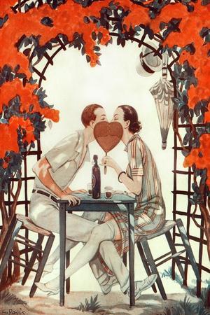 'Arithmetique Sentimentale, Illustration from 'La Vie Parisienne ...