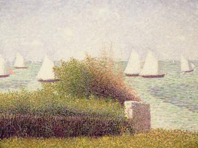 'La Rade De Grandcamp', 1885 (Oil on Canvas)' Giclee Print - Georges ...