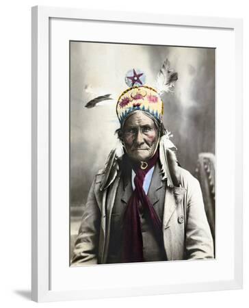 'Geronimo (1829-1909)' Photographic Print | Art.com