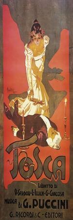 'Poster for Tosca, Opera' Giclee Print - Giacomo Puccini | Art.com