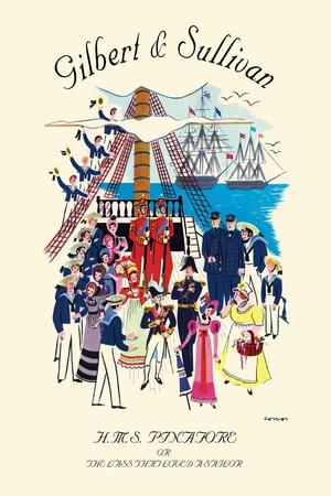 'Gilbert & Sullivan: H.M.S. Pinafore, or The Lass That Loved A Sailor ...