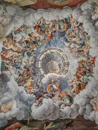 The Vault of the Room of Giants. the Gods of Olympus, Commanded by ...