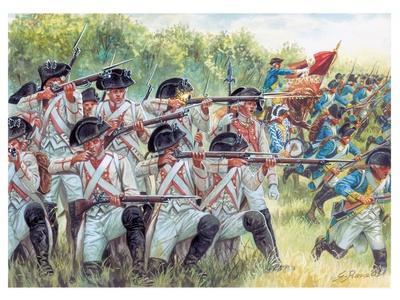 'American Revolutionary War: French Regiments Fighting with Americans ...
