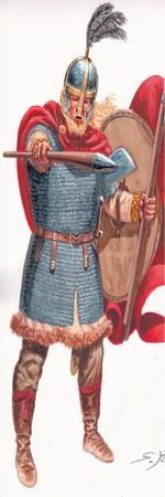 'Barbarian Leader (Visigoth Goth or Vandal)' Giclee Print - Giuseppe ...