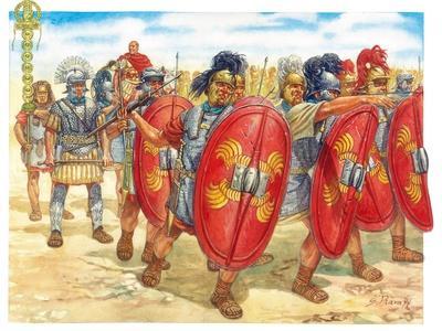 Roman Antiquite (Republic): a Group of Roman Legionaries - Roman ...