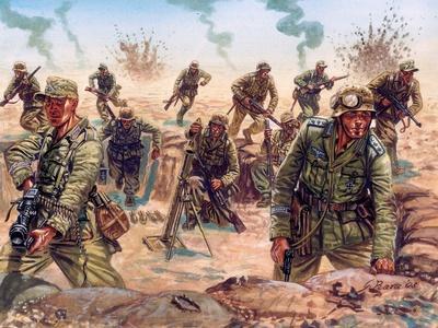 'Second World War, North Africa Campaign: Soldier of the Deutsches ...