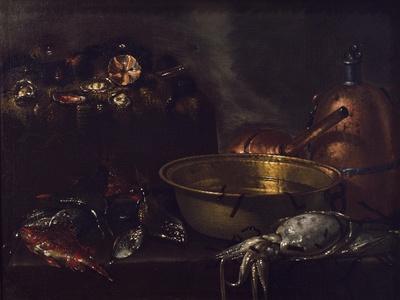 'Still Life with Fish' Giclee Print - Giuseppe Recco | Art.com