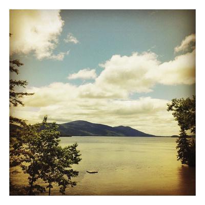 'Lakescape Lake George' Art Print - Gizara | Art.com