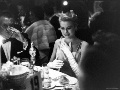 'Grace Kelly Sitting at Romanoff's' Premium Photographic Print - George ...