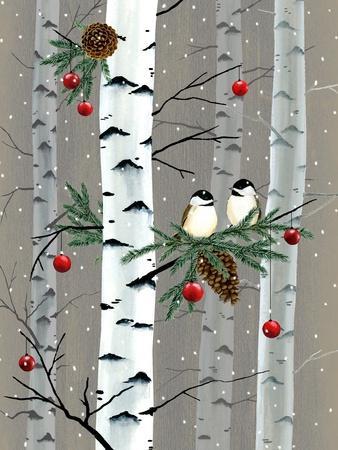 'Birch Birds I' Art Print - Grace Popp | Art.com
