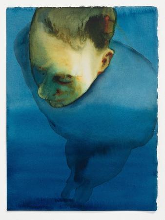 'Blue Water, 2022 (Watercolour on Arches)' Giclee Print - Graham Dean ...