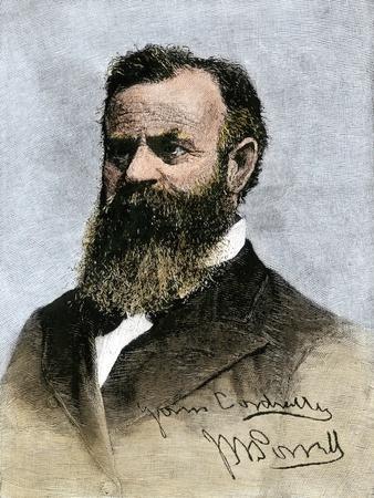 'Grand Canyon Explorer John Wesley Powell, with His Autograph' Giclee ...