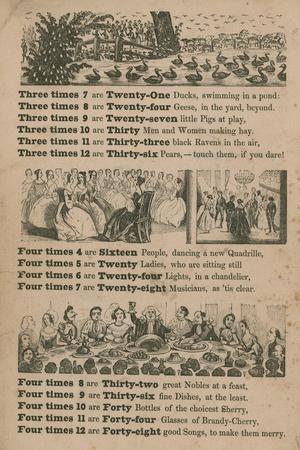 'Grandmamma Easy's Merry Multiplication' Giclee Print | Art.com