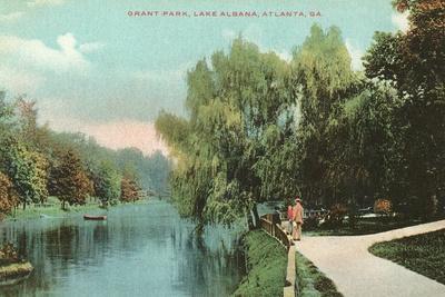 'Grant Park, Atlanta, Georgia' Art Print | Art.com