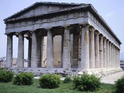 'Greece, Athens, Hephaestus Temple,6th-5th Century BC, Ancient Greece ...