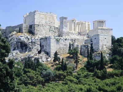'Greece, Athens, Propylaeum at Acropolis, 5th Century BC' Giclee Print ...