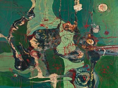 'Green Joy' Giclee Print - Mario Persico | Art.com