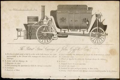'Griffith Steam Carriage' Art Print | Art.com