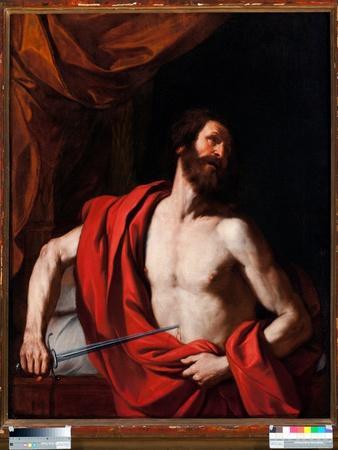 The Suicide of Caton D'uticus (Marcus Porcius Cato Uticencis or Caton ...