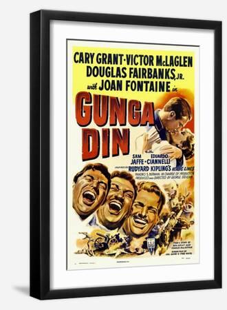 Gunga Din Gunga Din (1939) Framed Art Prints Wall Art: Prints,