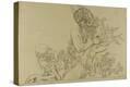 'Carton 49. Etude du Grand Pan pour "Jupiter et Sémélé"' Giclee Print ...