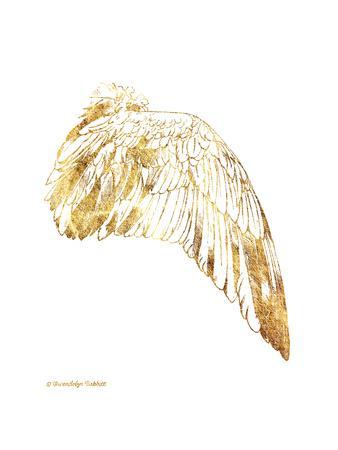 'Gold Wing IV' Art Print - Gwendolyn Babbitt | Art.com