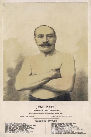 'Gypsy Jem Mace (1831 - 1910), English Champion and known as the ...