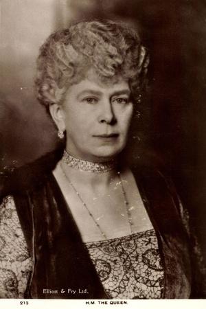 H.M. Queen Mary of England, Maria Von Teck, Portrait Giclee Print | Art.com