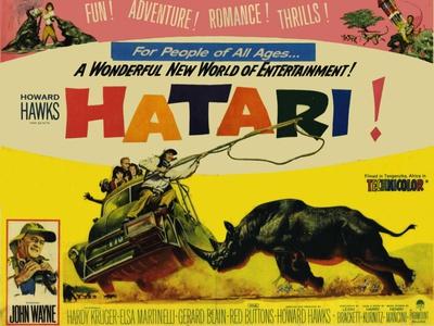 'Hatari, 1962' Art Print | Art.com