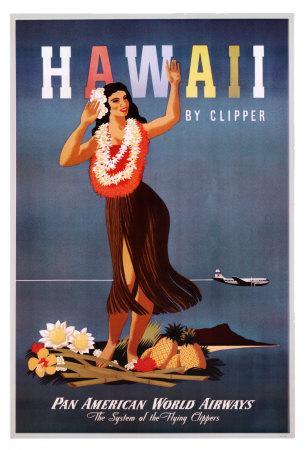 Hawaiian Hula Paintings