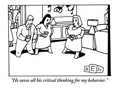 Critical Thinking Cartoon