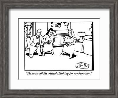 Critical Thinking Cartoon