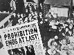 'Headline Declaring the End of Prohibition, 6th December, 1933' Giclee ...
