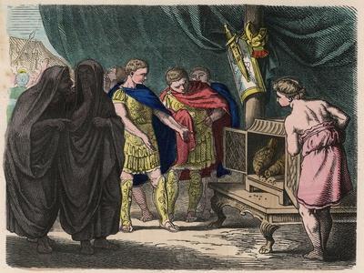 Ancient Rome: The Oracle of the Sacred Chickens, Giclee Print ...