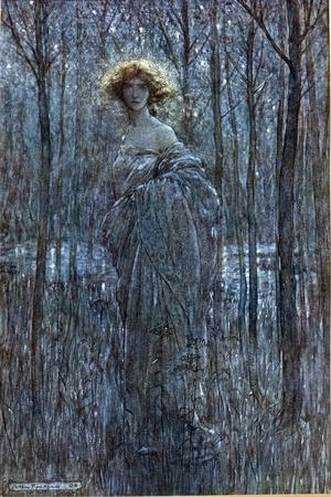 'Helena: Illustration by Arthur RACKHAM (1867-1939) for the Dream of a ...