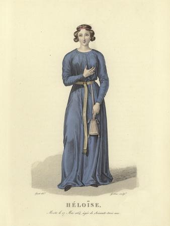 'Heloise D'Argenteuil, French Nun, Scholar and Abbess' Giclee Print ...