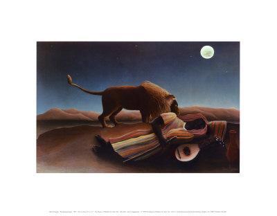 Henri Rousseau Sleeping Gypsy